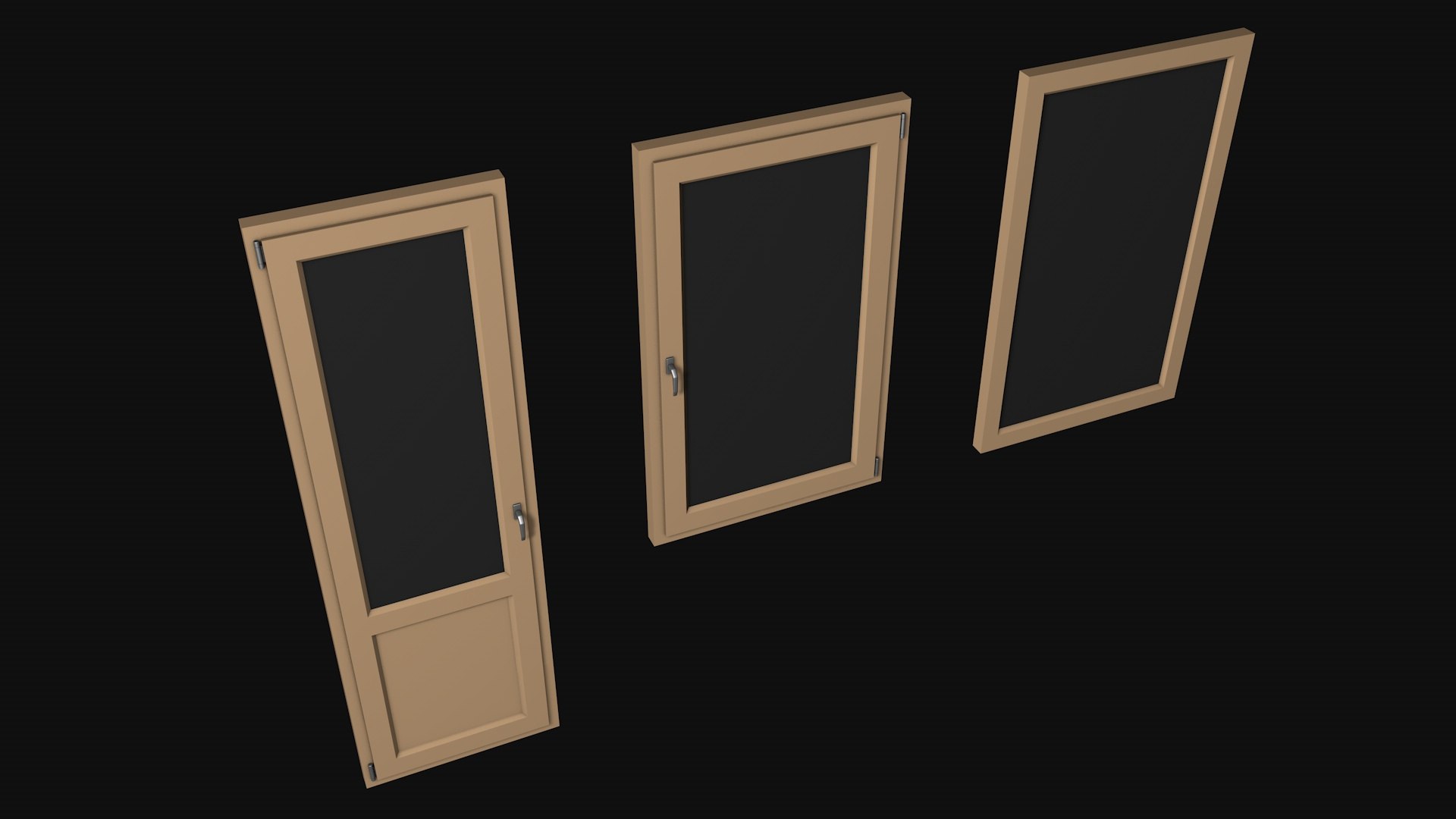 Free Door And Windows Model - TurboSquid 2416012