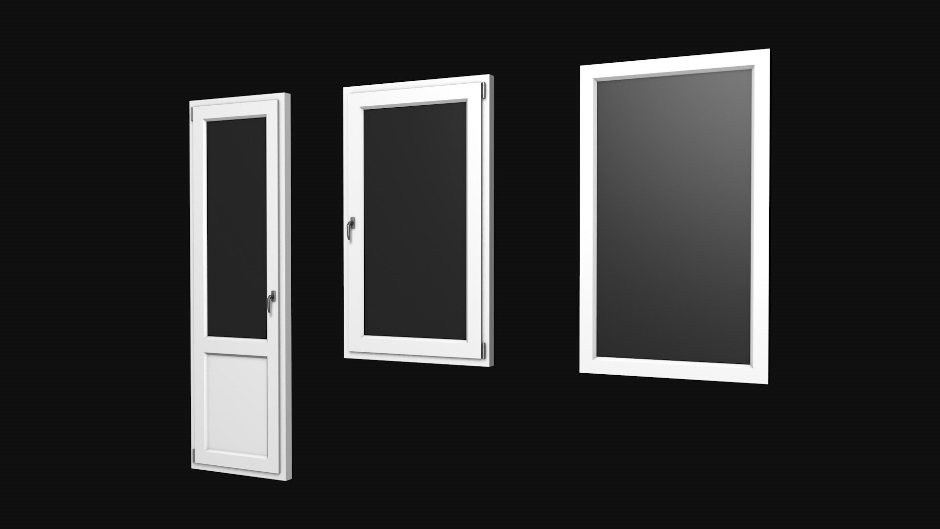Free Door And Windows Model - TurboSquid 2416012