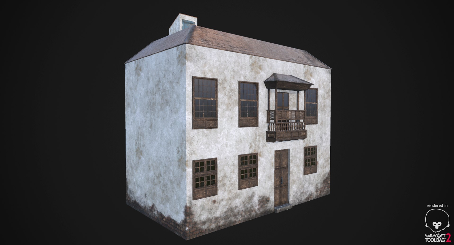 C4d House Old