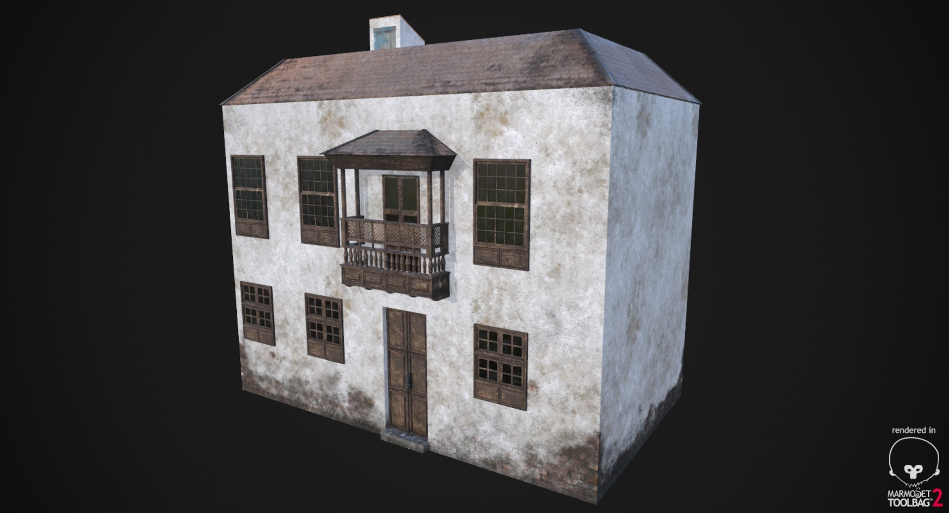 C4d House Old