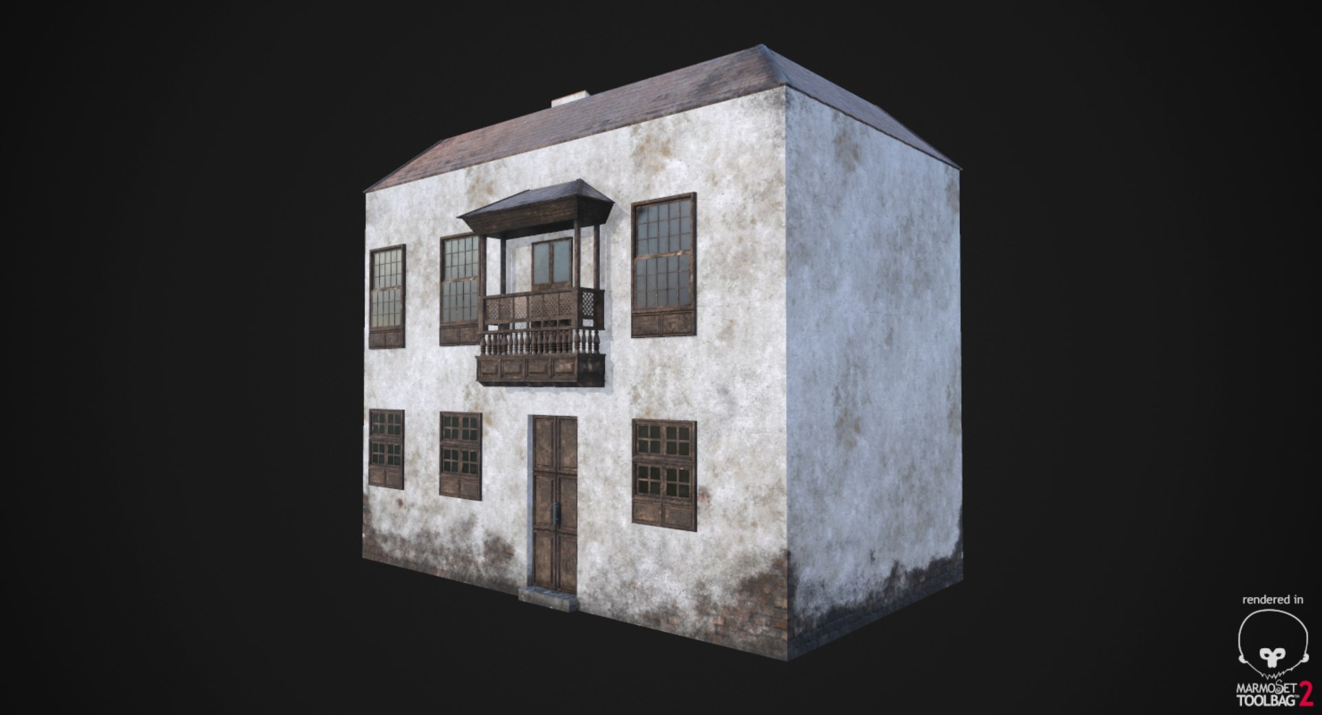 C4d House Old