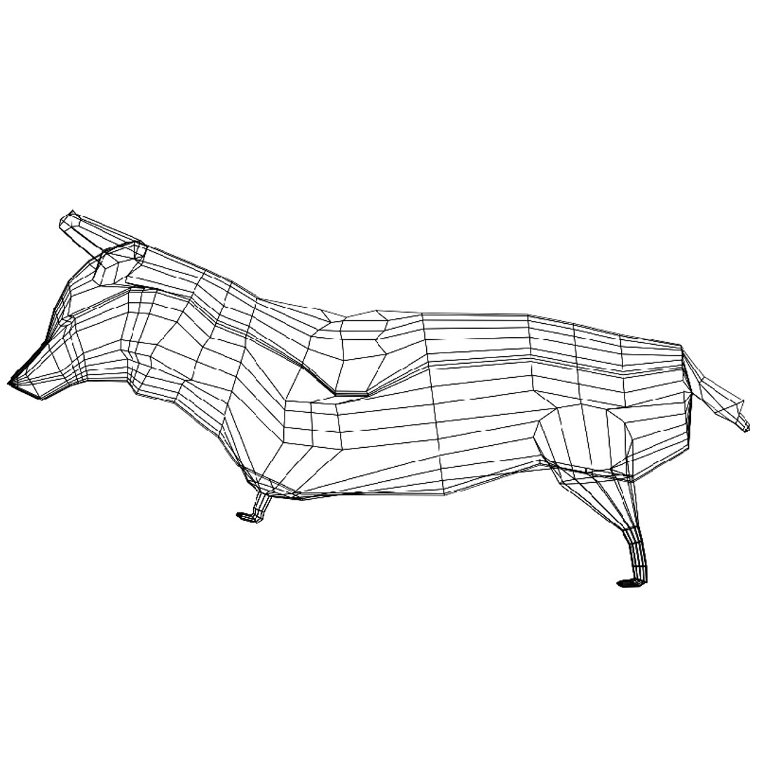 3D Realistic Coyote OBJ - TurboSquid 2216842