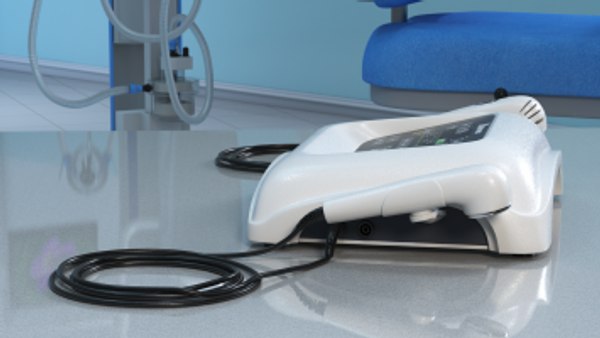 modelo 3d Diagnóstico por ultrasonido Dynatron Solaris 709 Plus ...