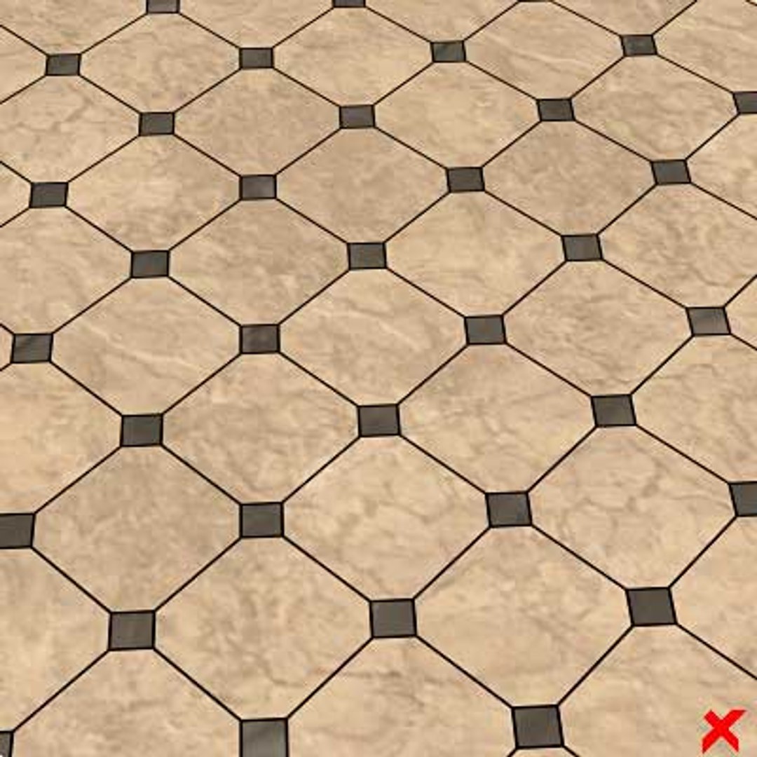 Floor Ceramic Tile 3d Model