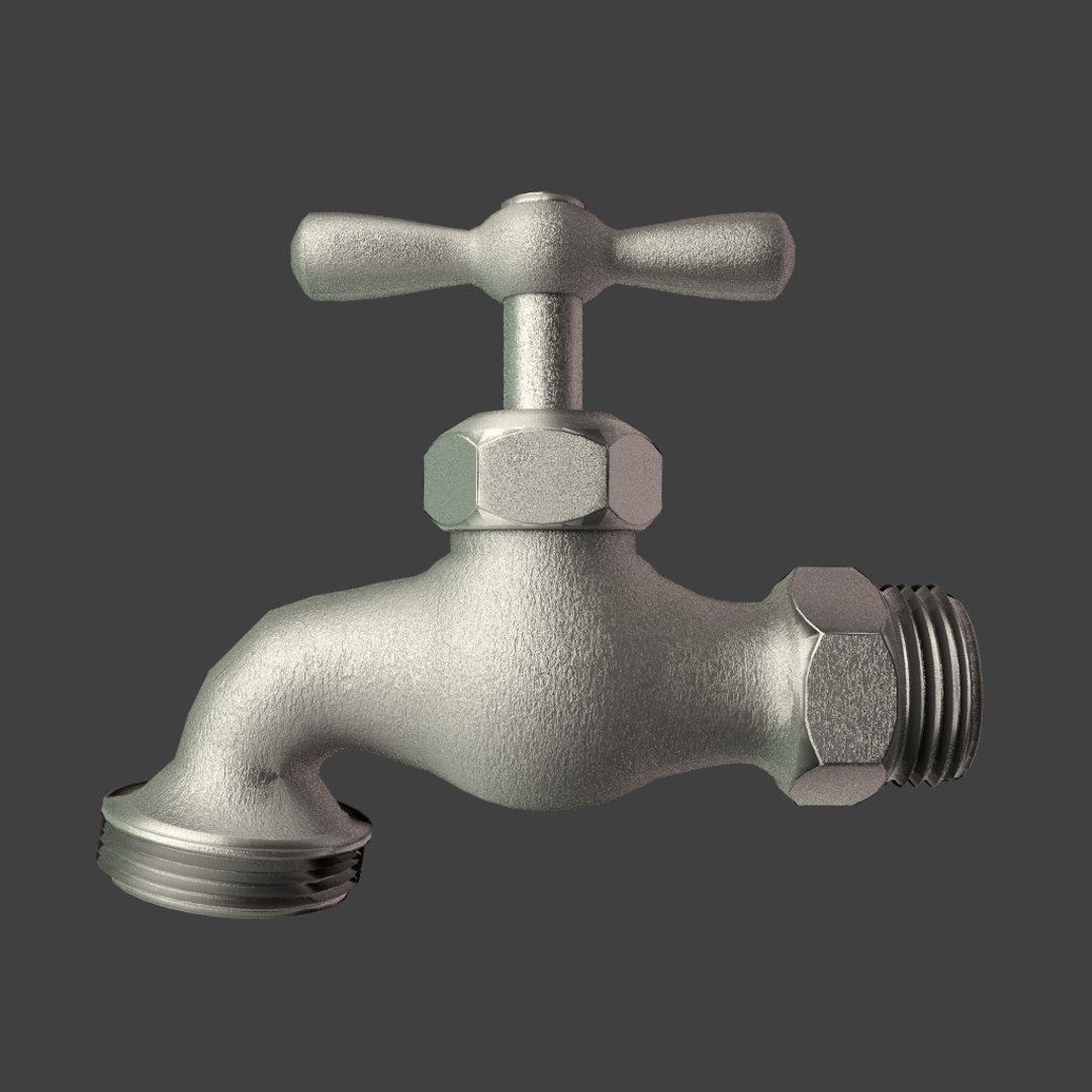 Brass Spigot Obj