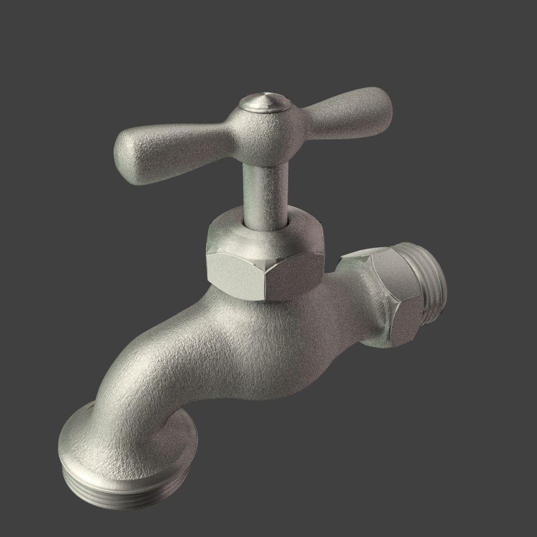 Brass Spigot Obj
