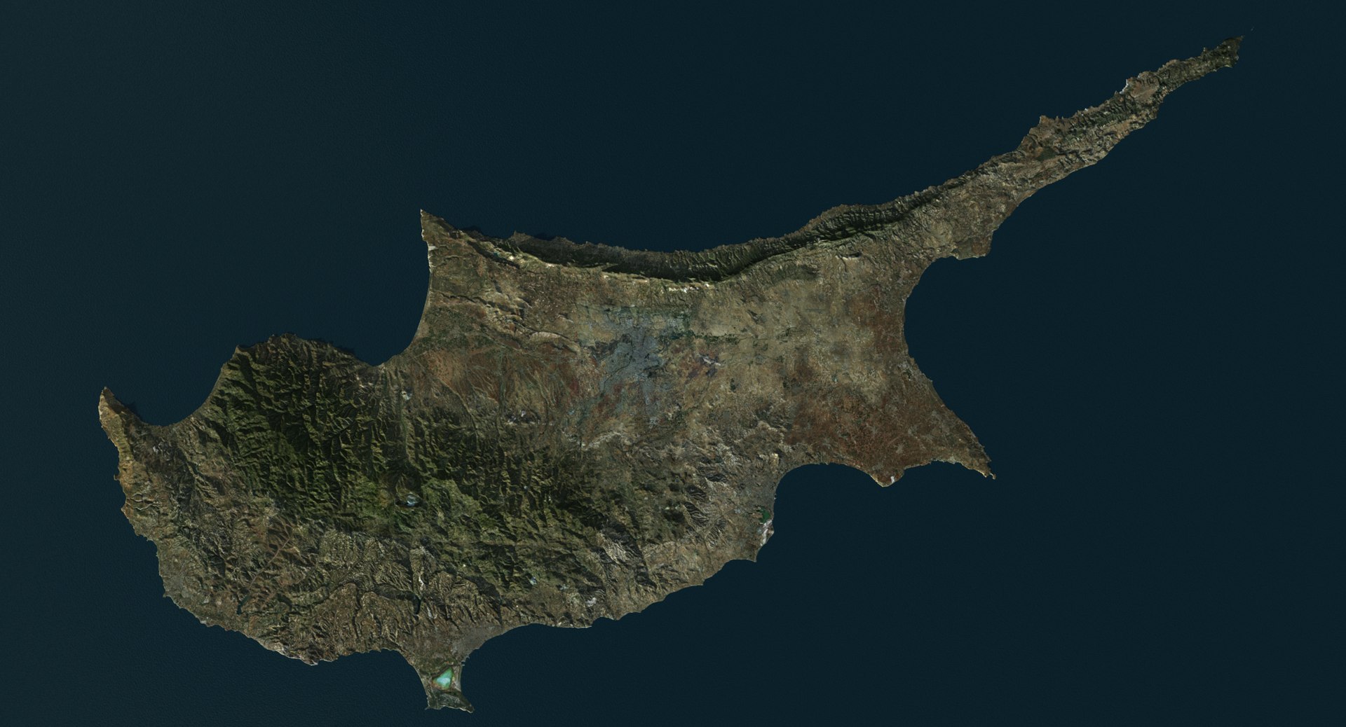 Cyprus Island 3D Model - TurboSquid 1303313