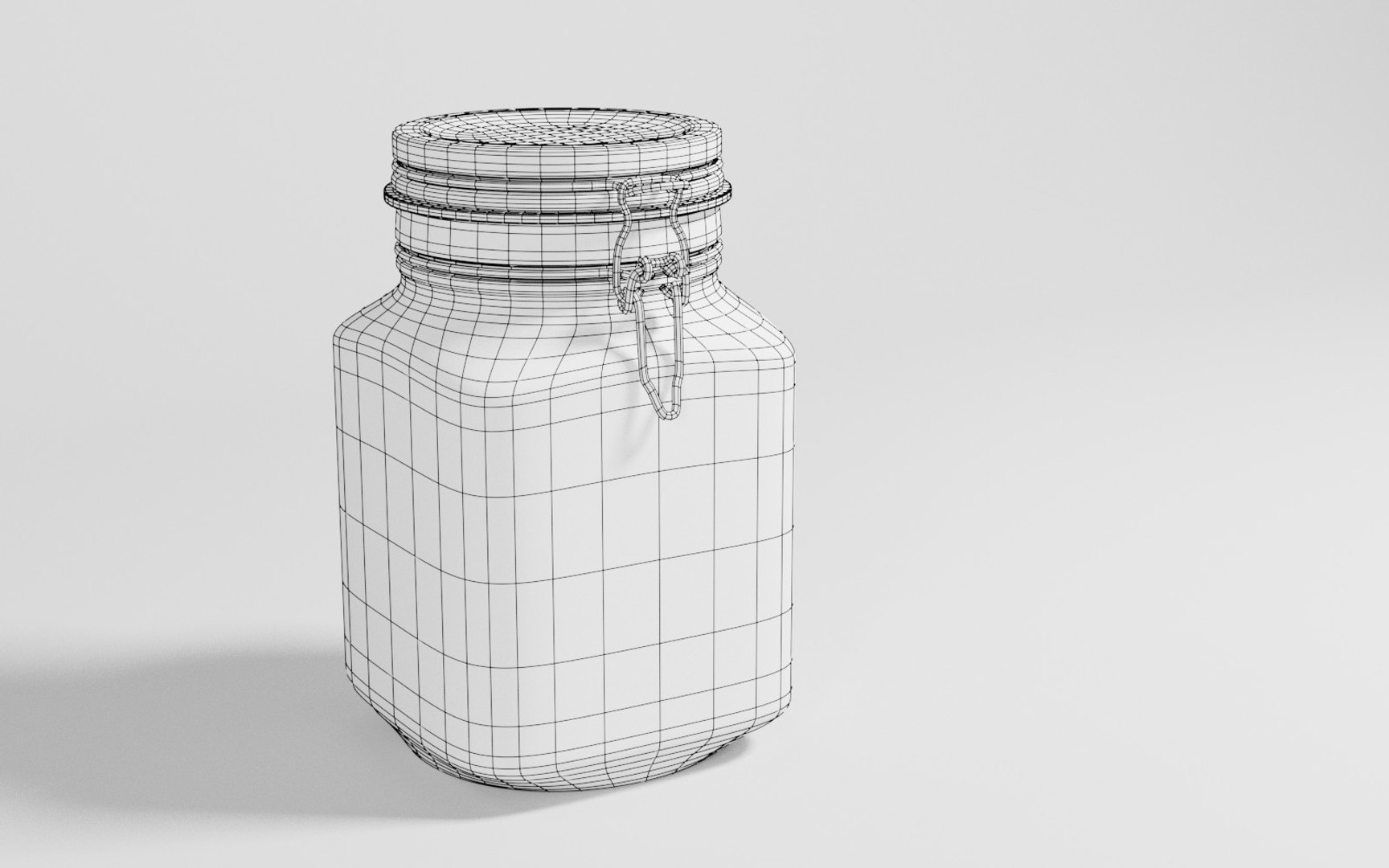 3D Model Glass Jar - TurboSquid 1354694