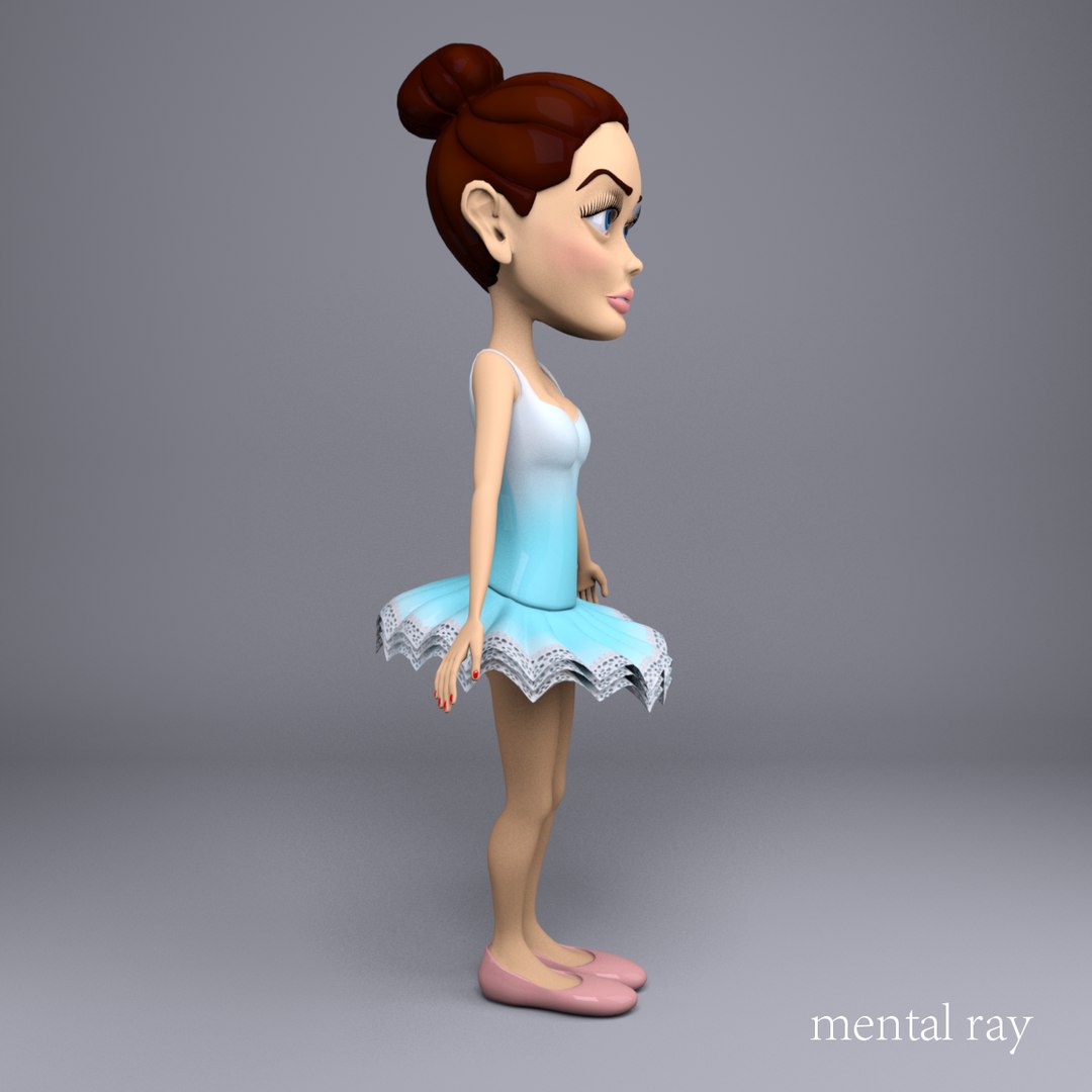Cartoon Character Ballerina Max