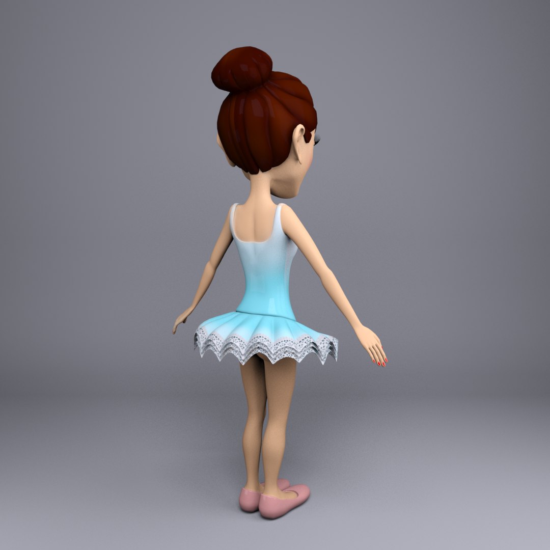 Cartoon Character Ballerina Max