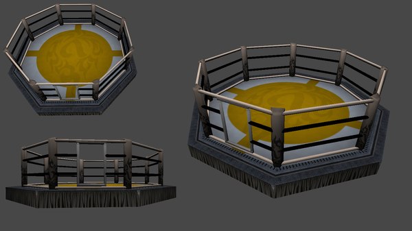 boxing 3d model