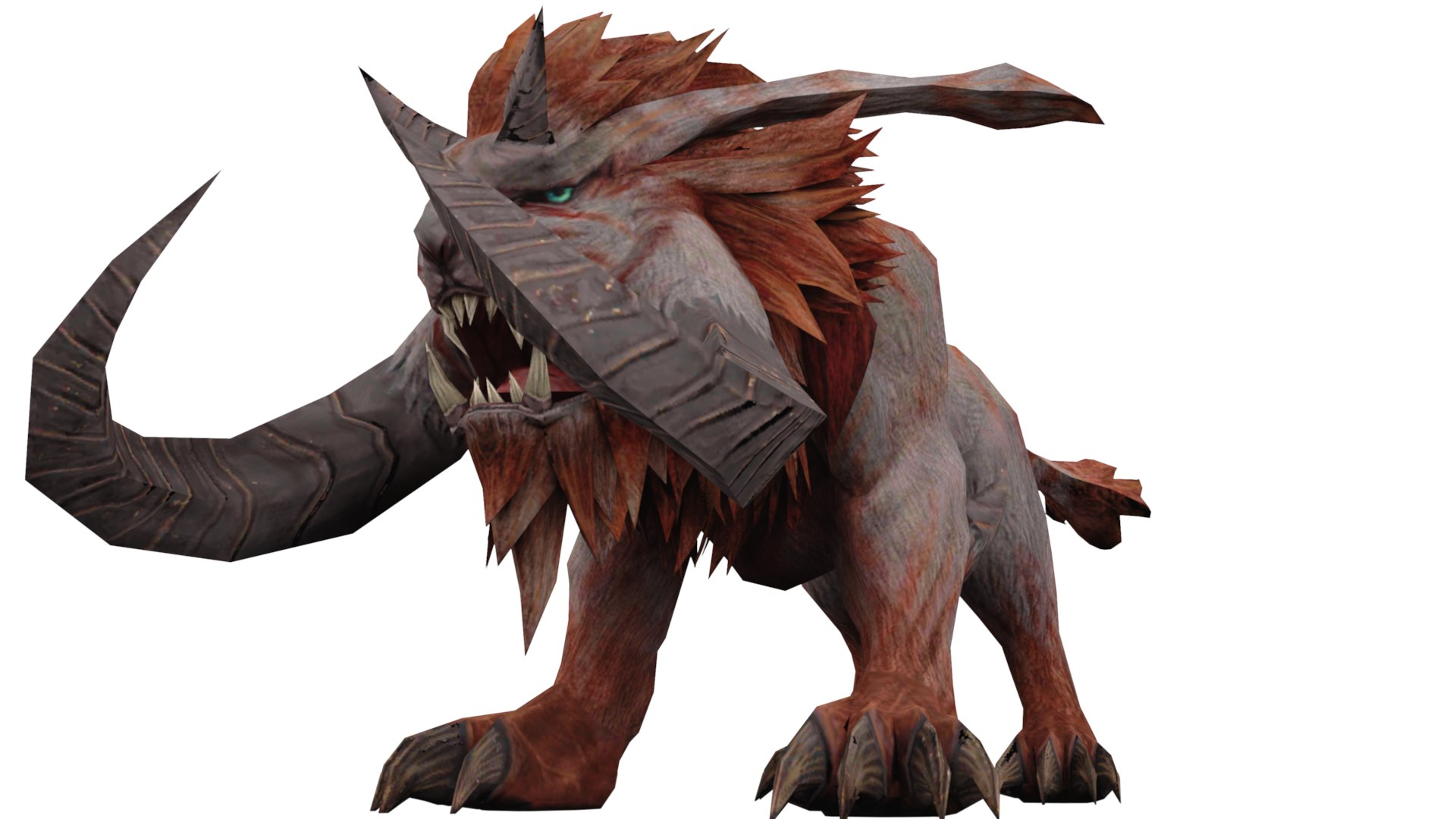 MONSTER LION 3D Model - TurboSquid 2160295