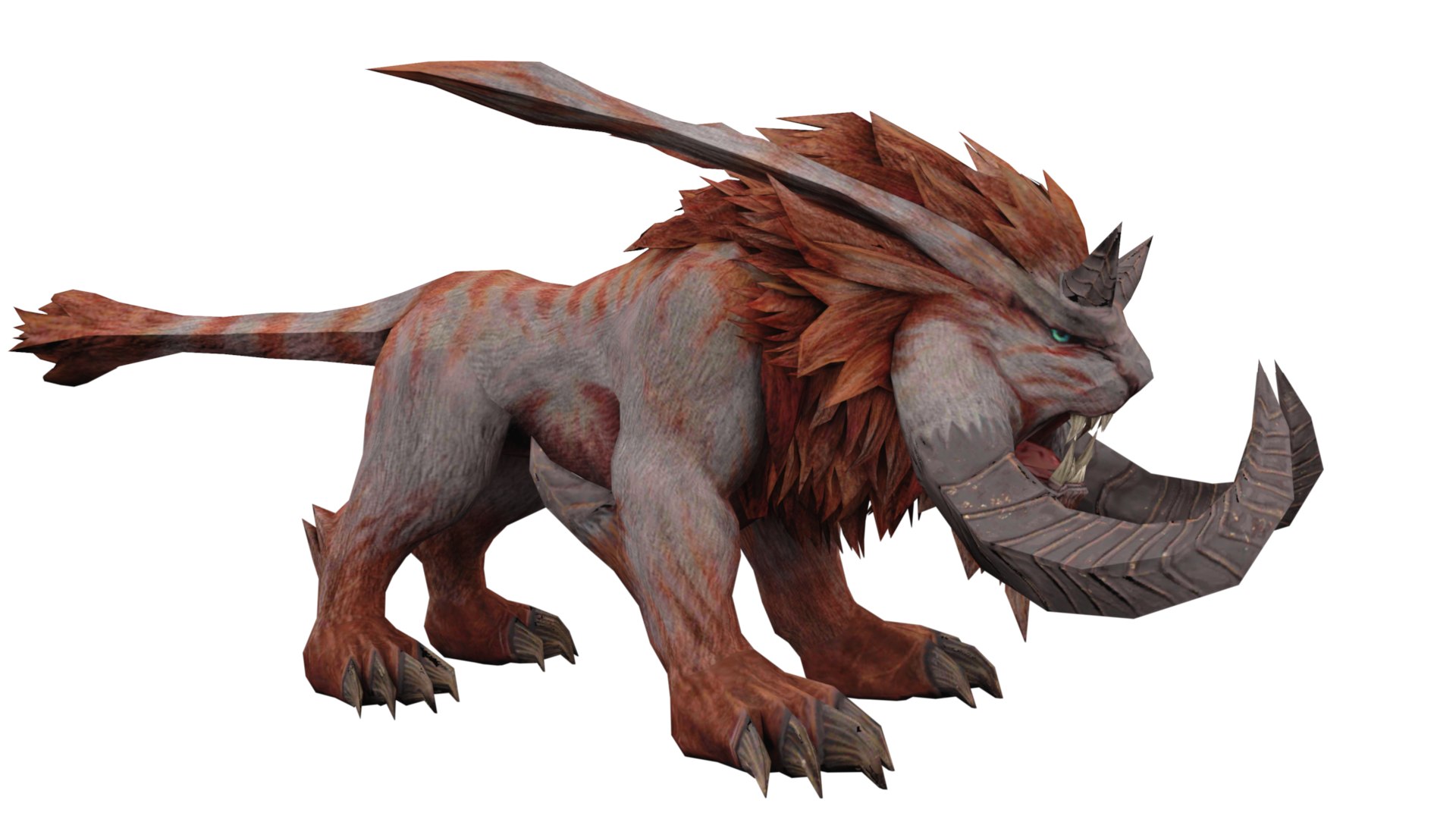 MONSTER LION 3D Model - TurboSquid 2160295