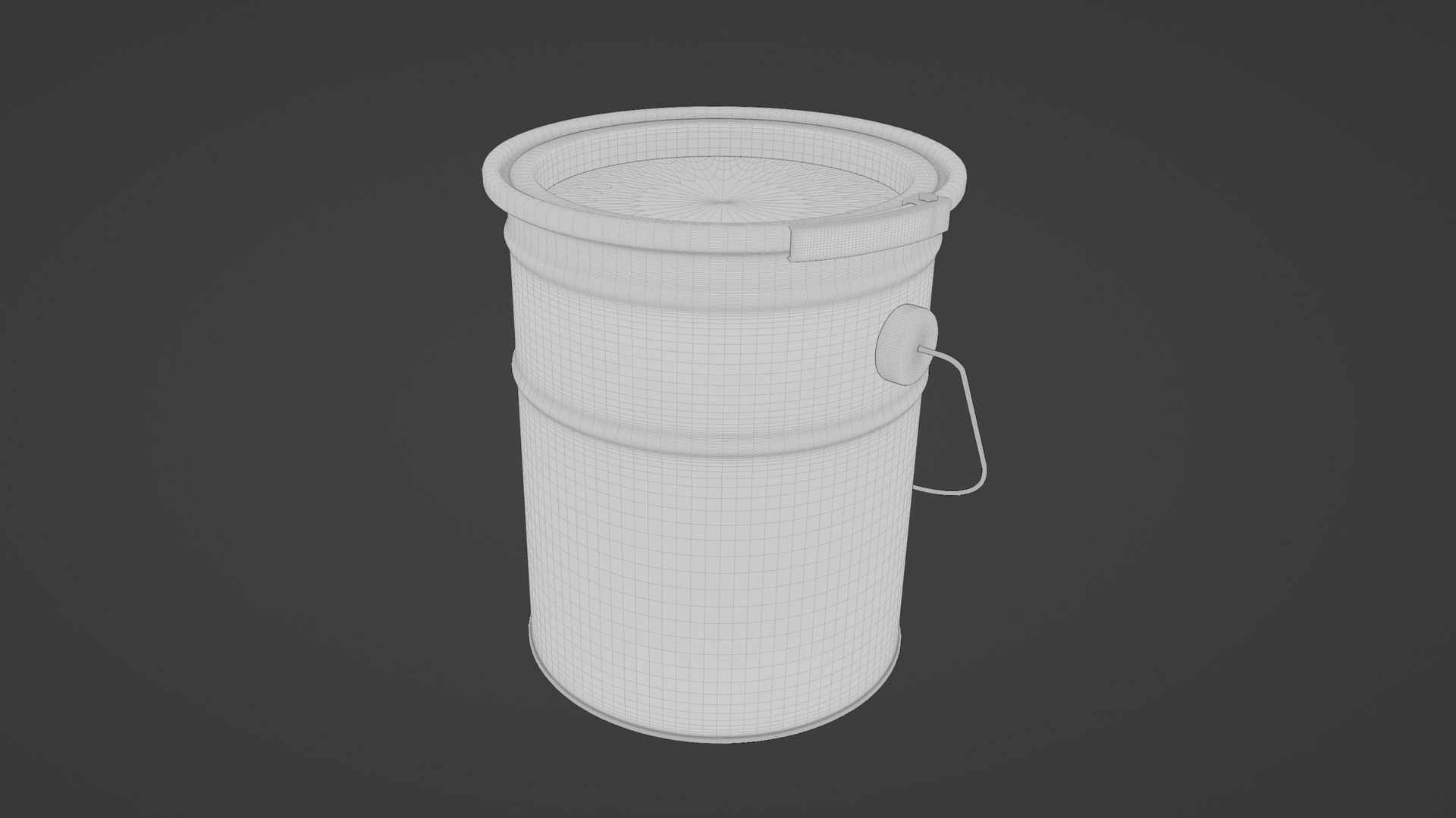3D model Unbranded Game ready Paint can Color bucket - TurboSquid 2151510