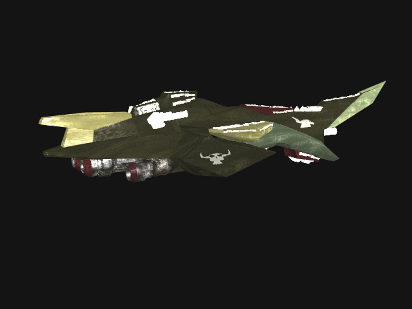 3d Model Doom Ship