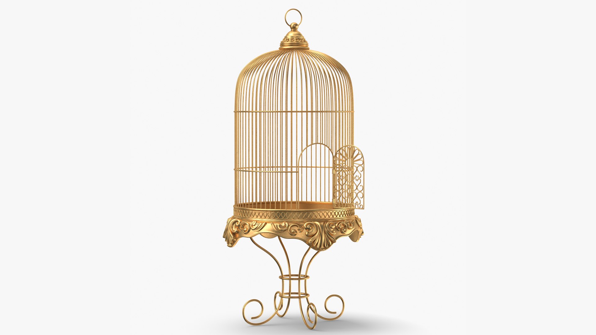 Bird Cage Collection 3D Model - TurboSquid 2345362