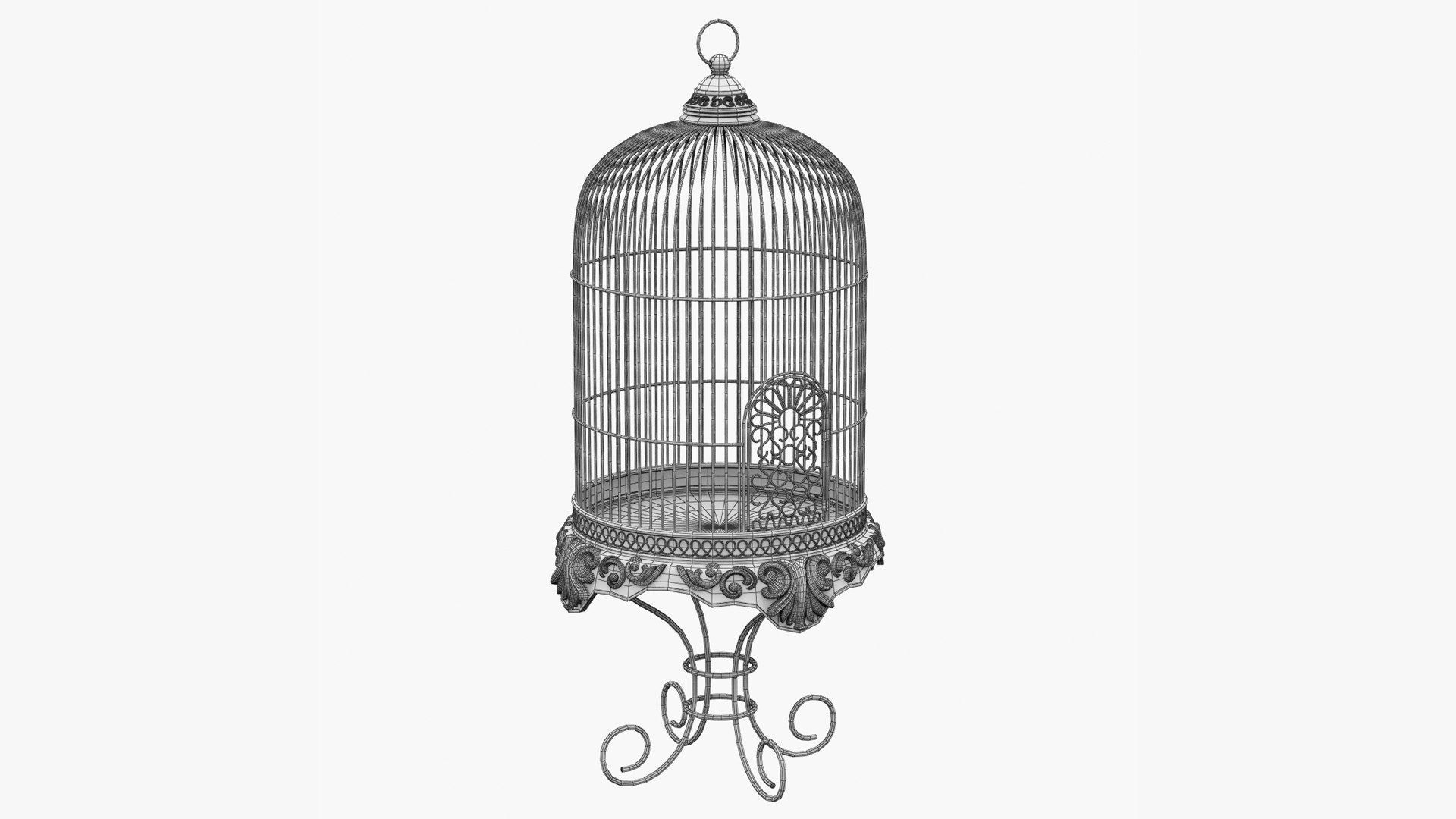 Bird Cage Collection 3D Model - TurboSquid 2345362