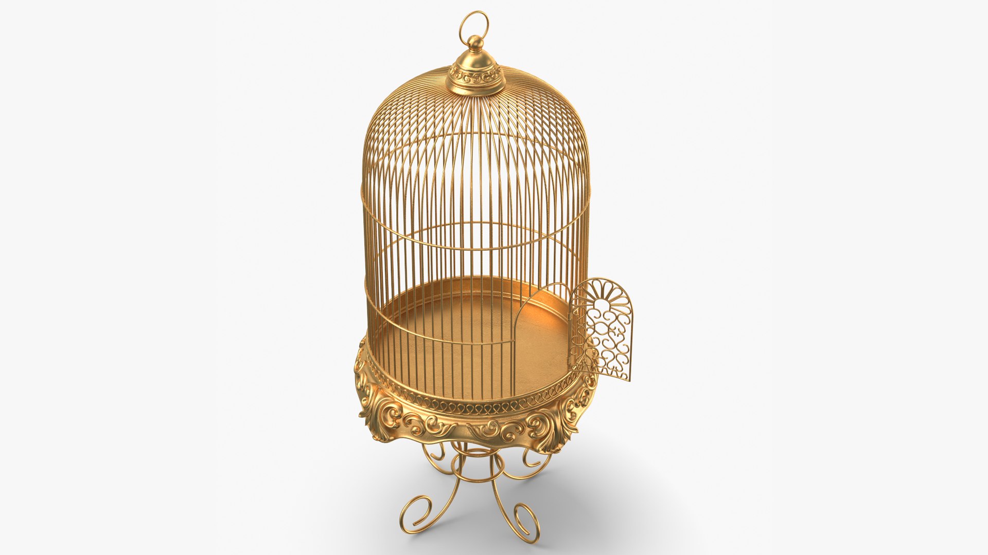 Bird Cage Collection 3D Model - TurboSquid 2345362
