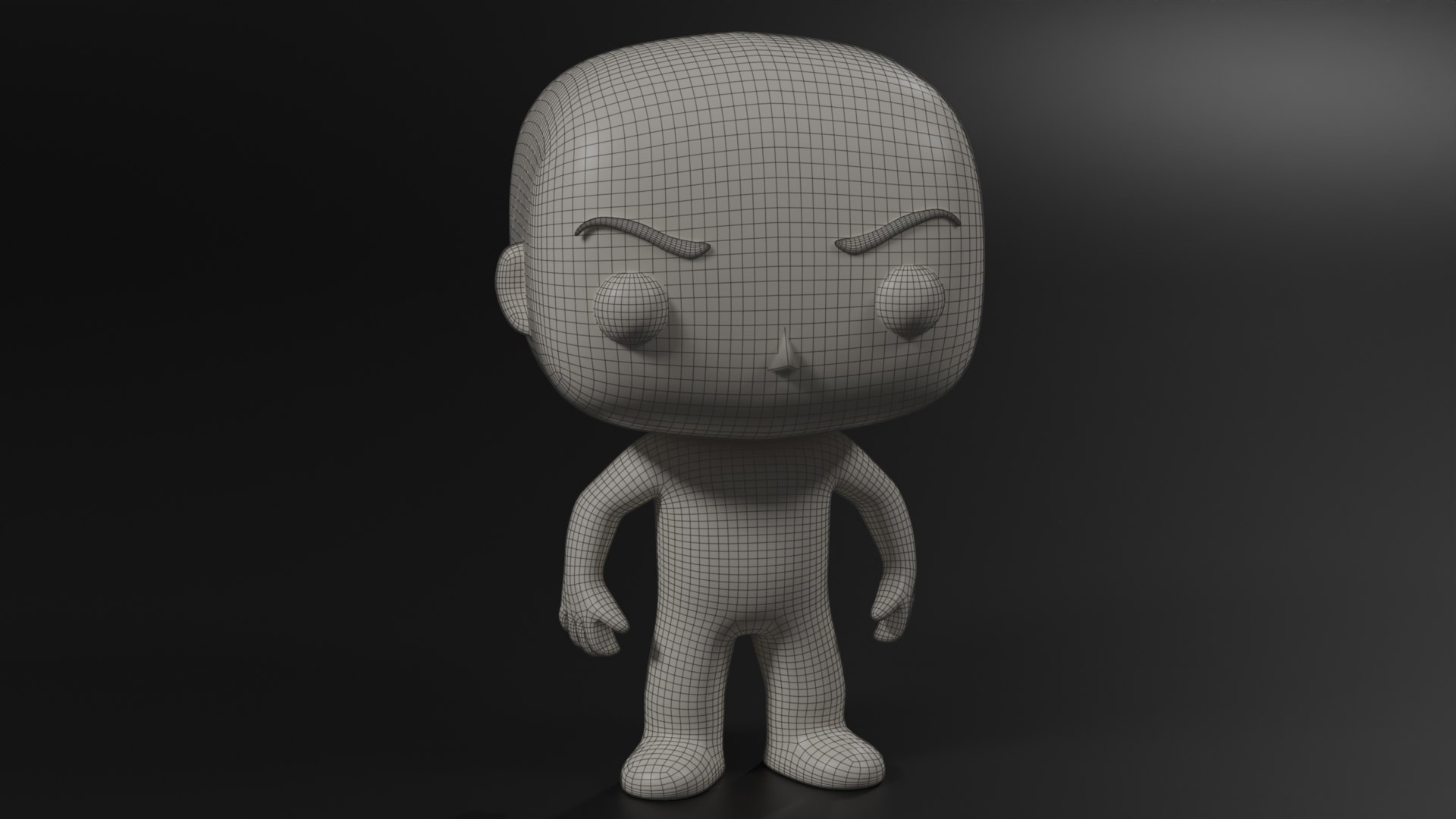 3D Funko Base Character - TurboSquid 2102065