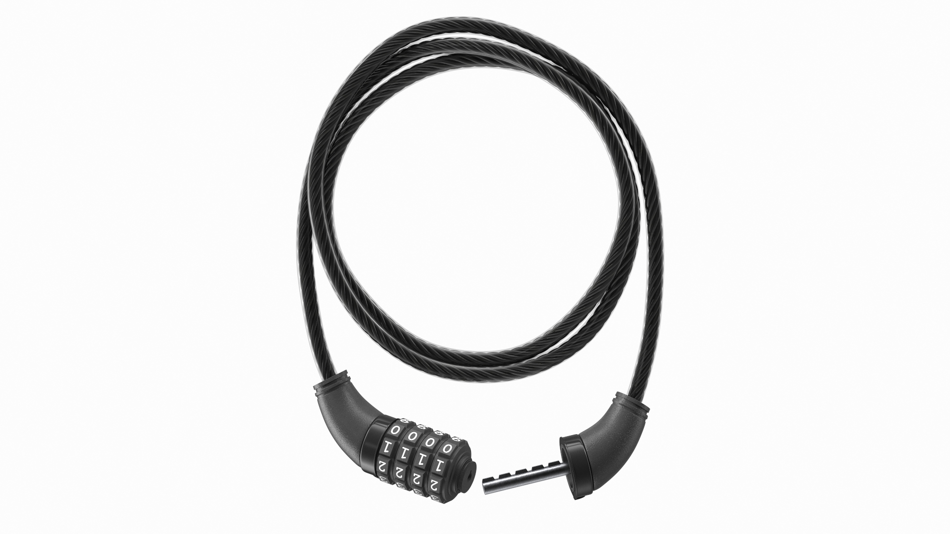 Master lock combination cable model - TurboSquid 1653251