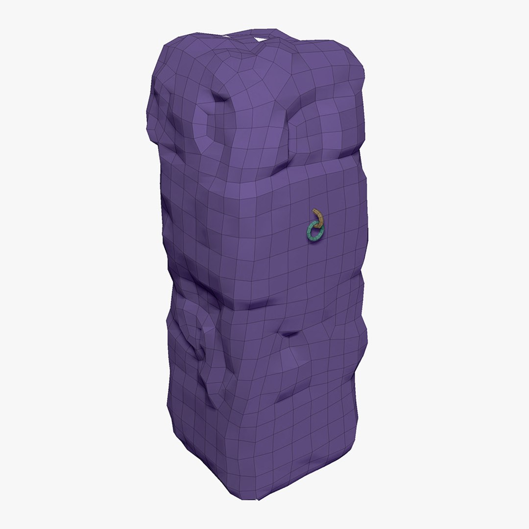 3d Ancient Stone Pillar Model