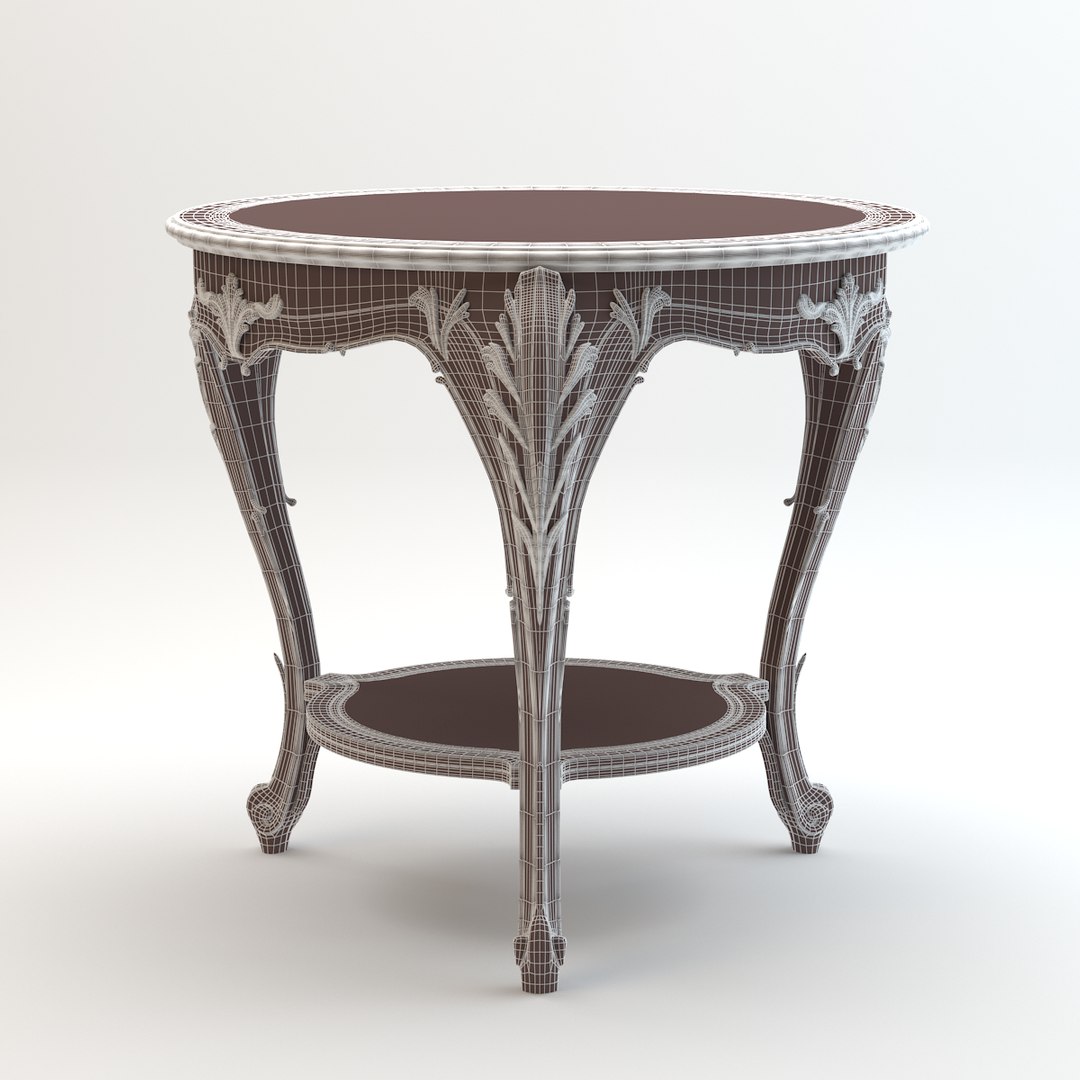 3d Chelini Sofa Table Model