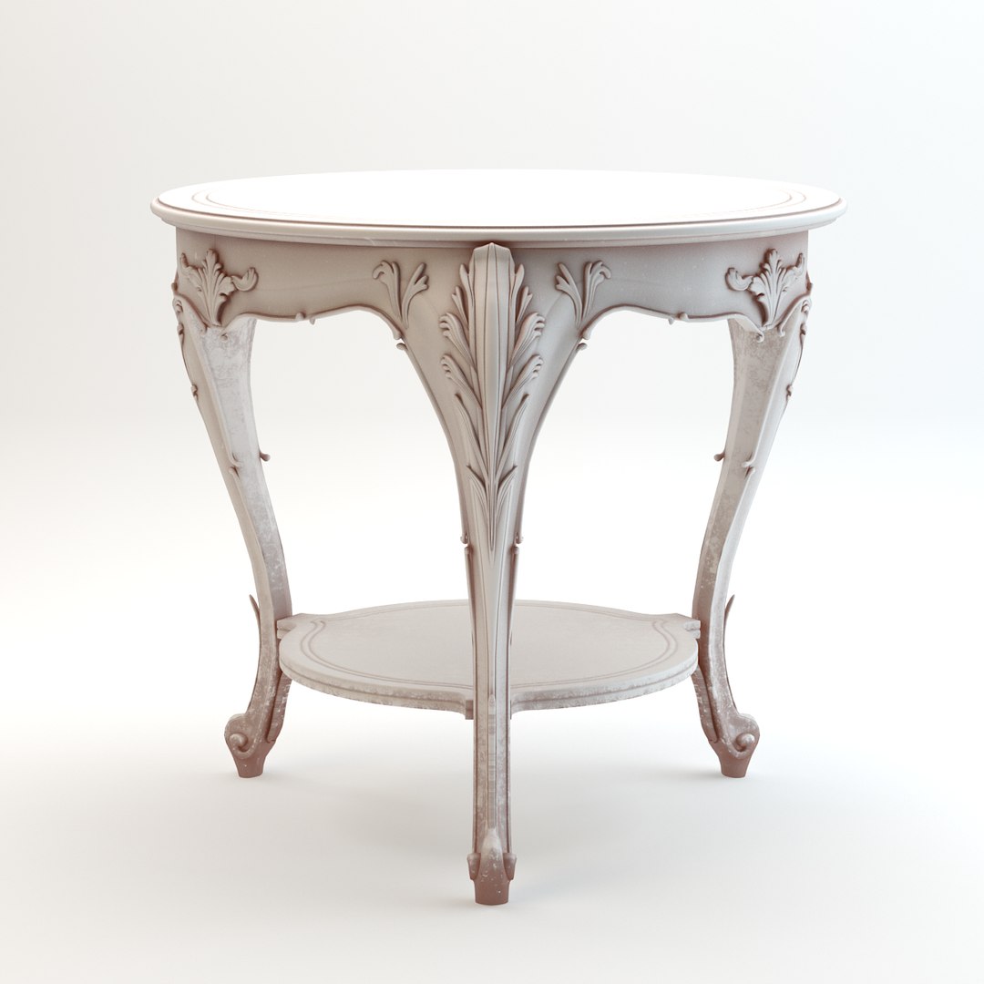 3d Chelini Sofa Table Model