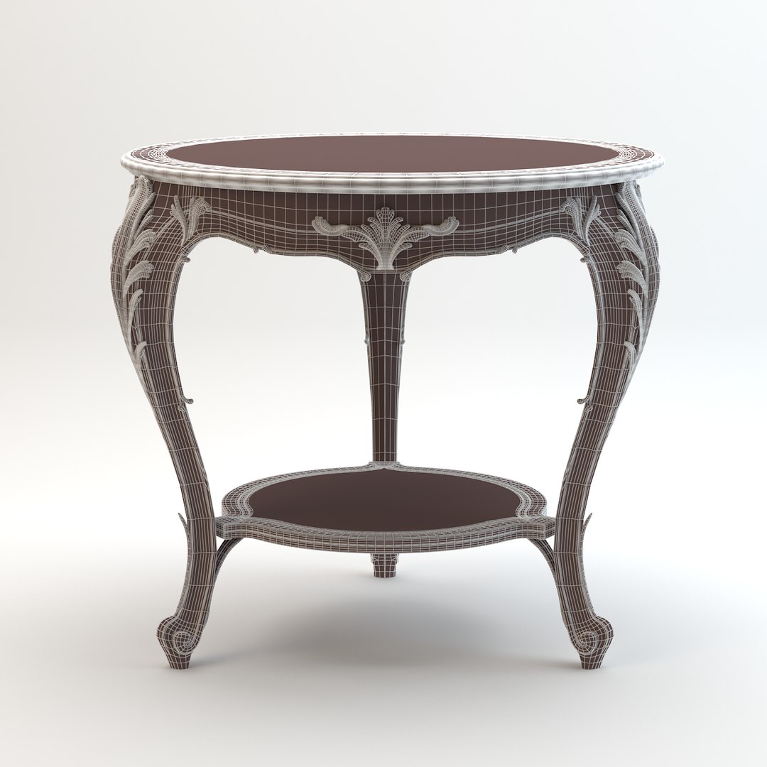 3d Chelini Sofa Table Model