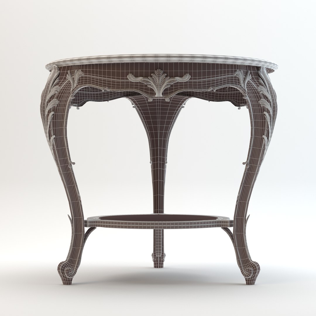 3d Chelini Sofa Table Model