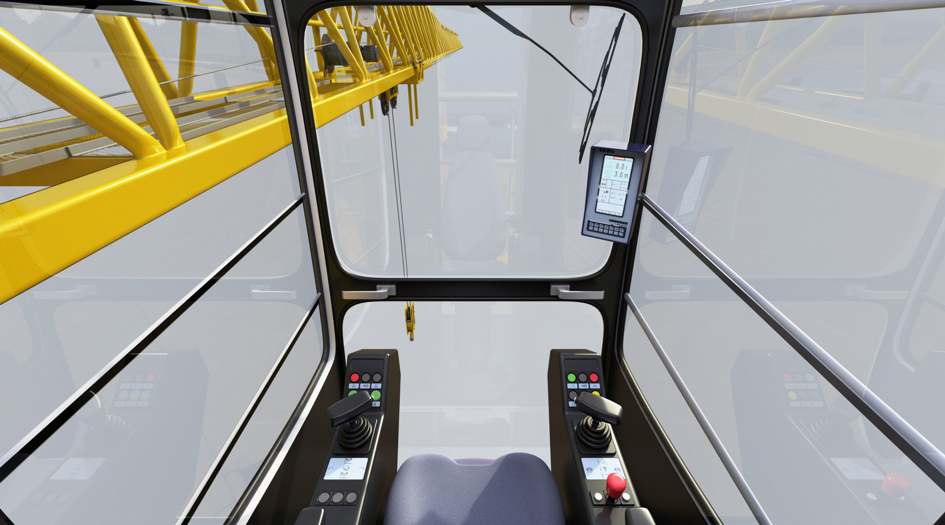 3D tower crane liebherr 250 - TurboSquid 1318555