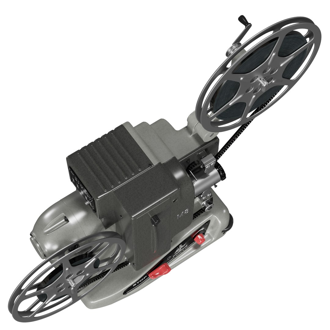 3D Film Projector Bolex Paillard M8 Model - TurboSquid 1939720