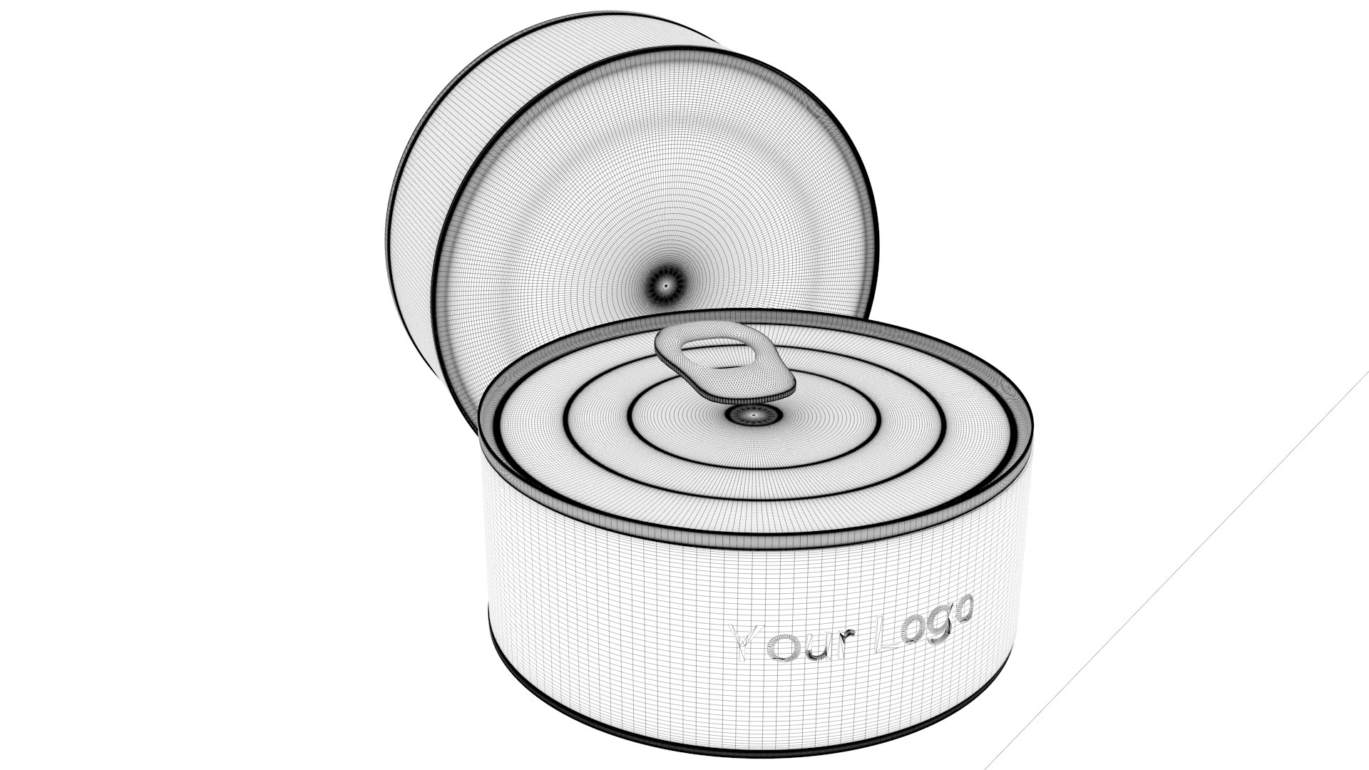 Food Cans 3D Model - TurboSquid 2129646