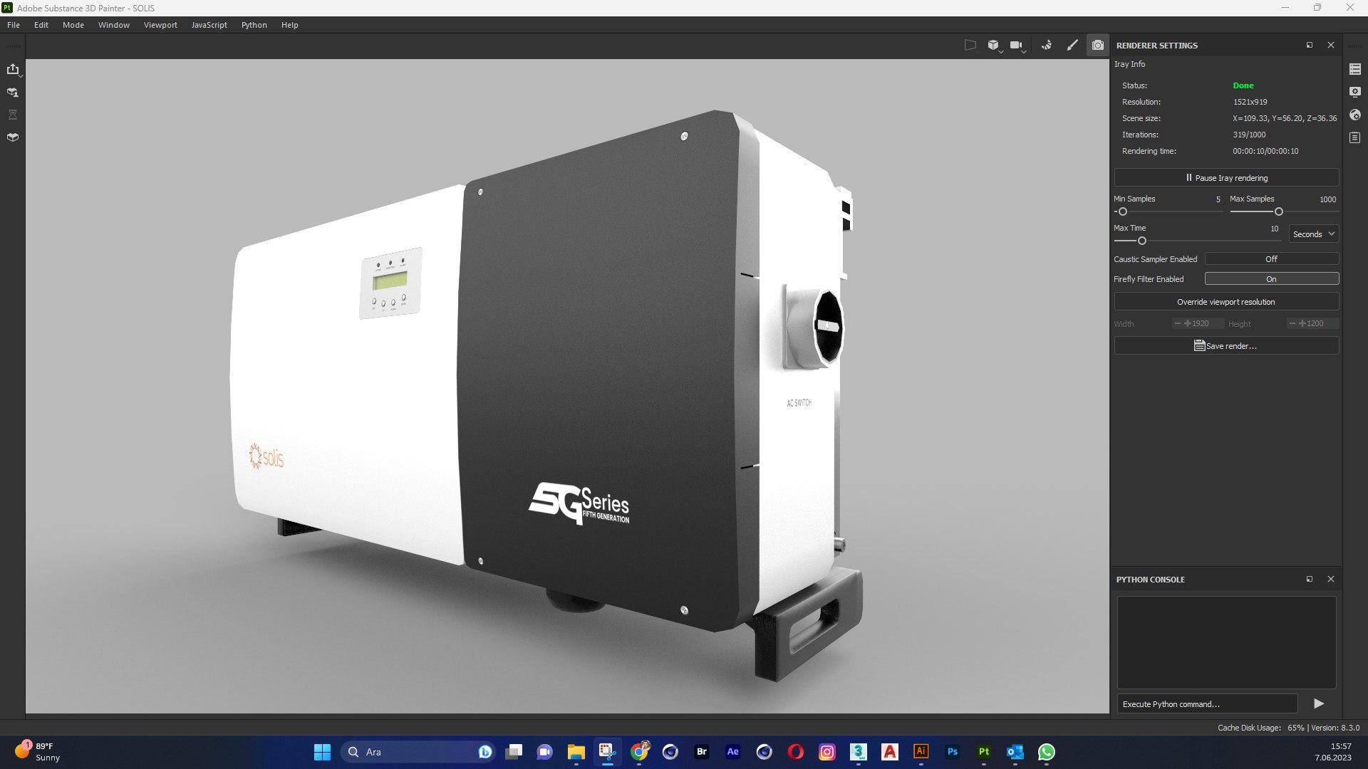 Solis Inverter 3D - TurboSquid 2080600