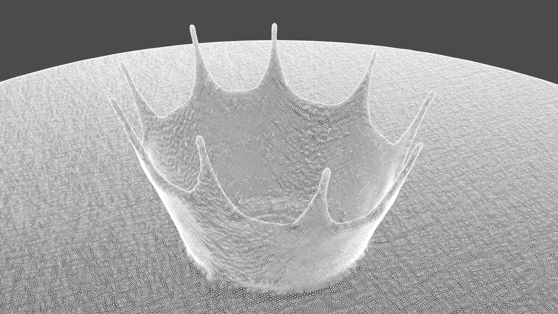 3D Liquid Crown Splash Model - TurboSquid 1947870