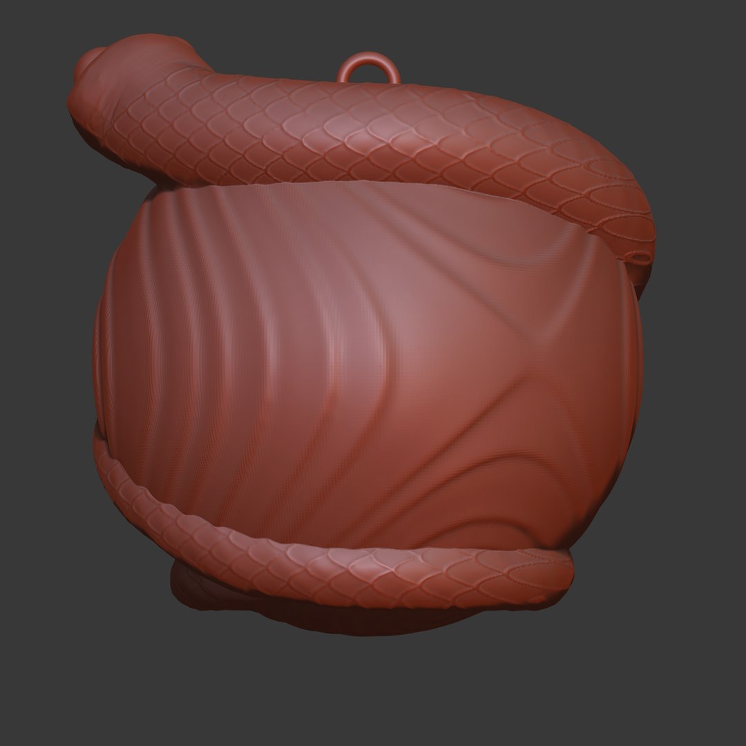 Snake On A Sphere 3D Model - TurboSquid 2319082