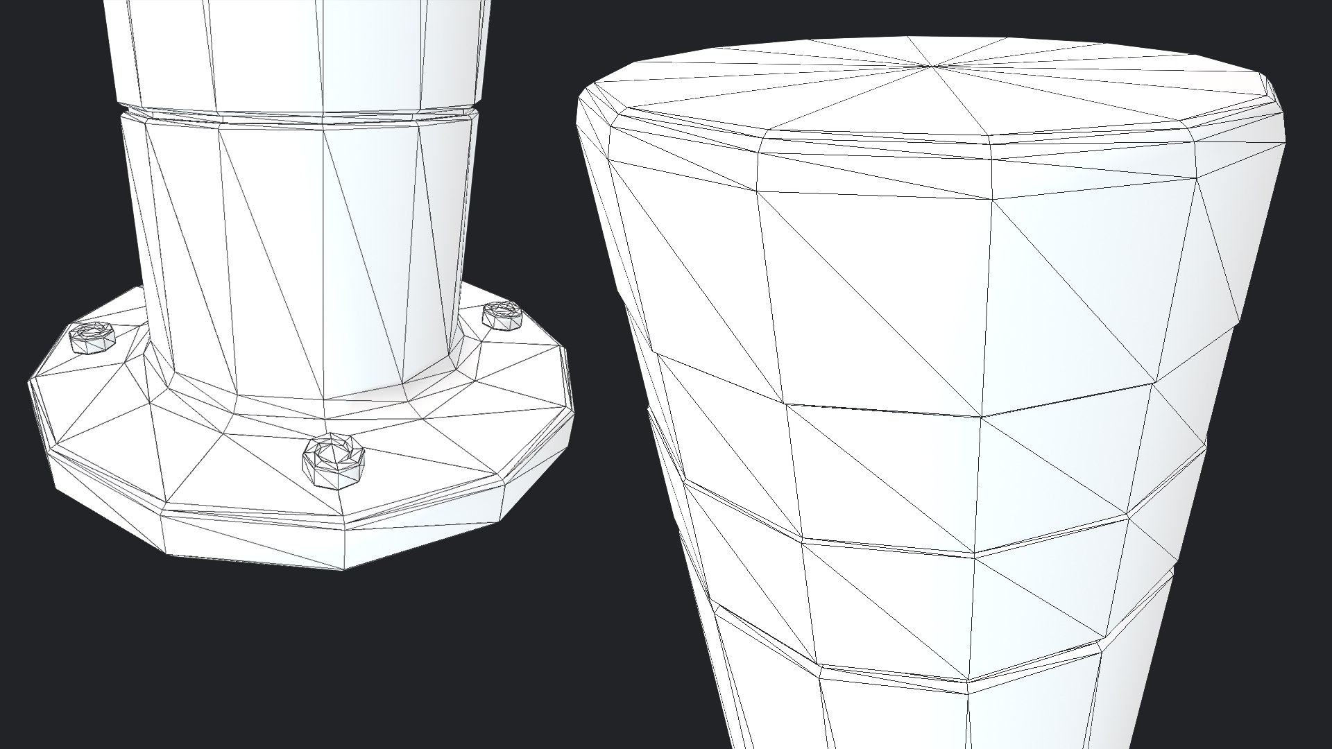 Road Block Pillar Model - TurboSquid 1192246