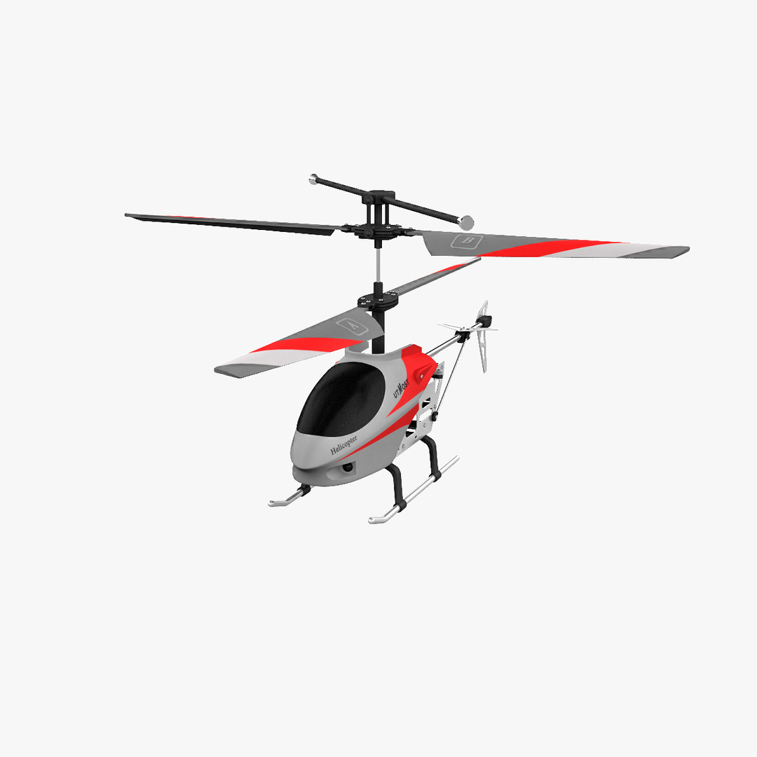 3d Model Utmost Mini Helicopter