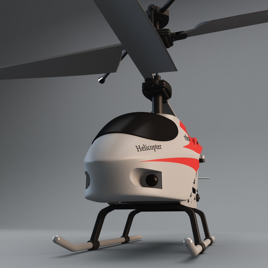 3d Model Utmost Mini Helicopter
