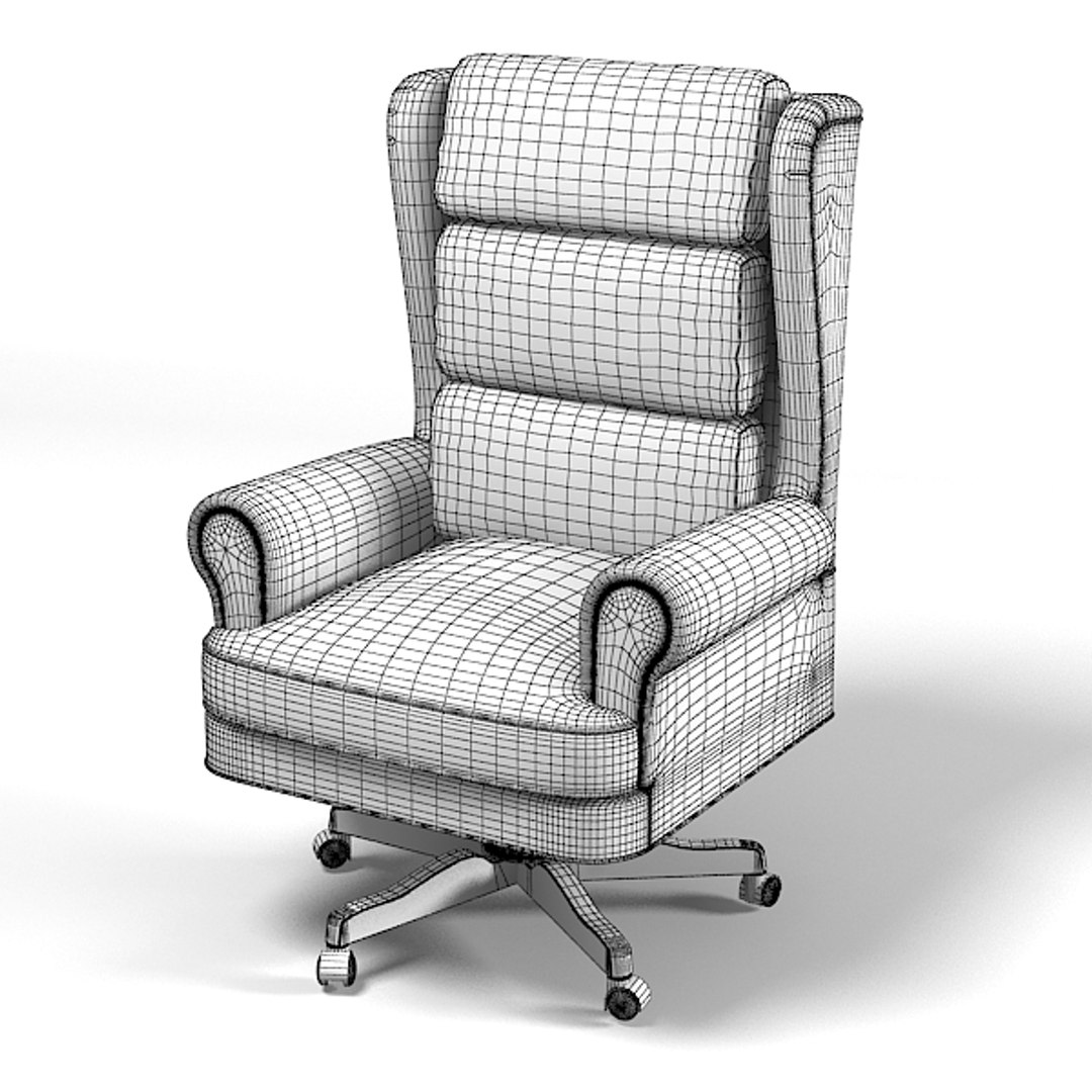 President Boss Office 3d Model