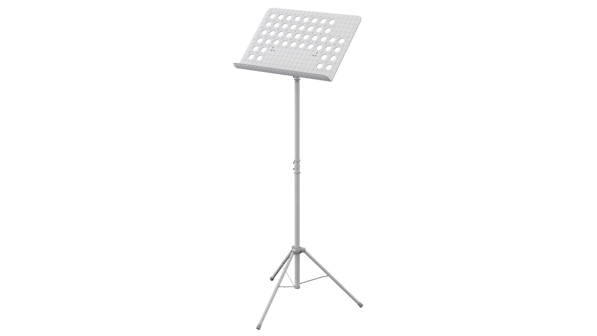 3D music stand model - TurboSquid 1711801