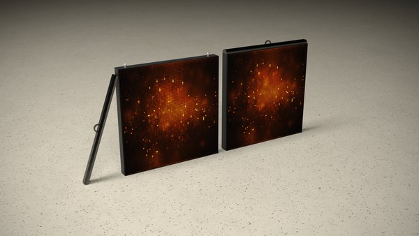 modelo 3d Led Screen Panel - TurboSquid 2031351