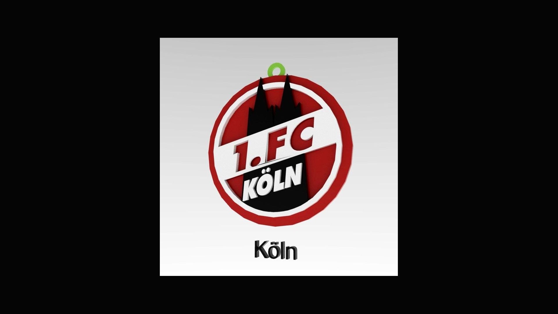 3D Koln Logo Team Printable And Renderable Keychan - TurboSquid 2228317