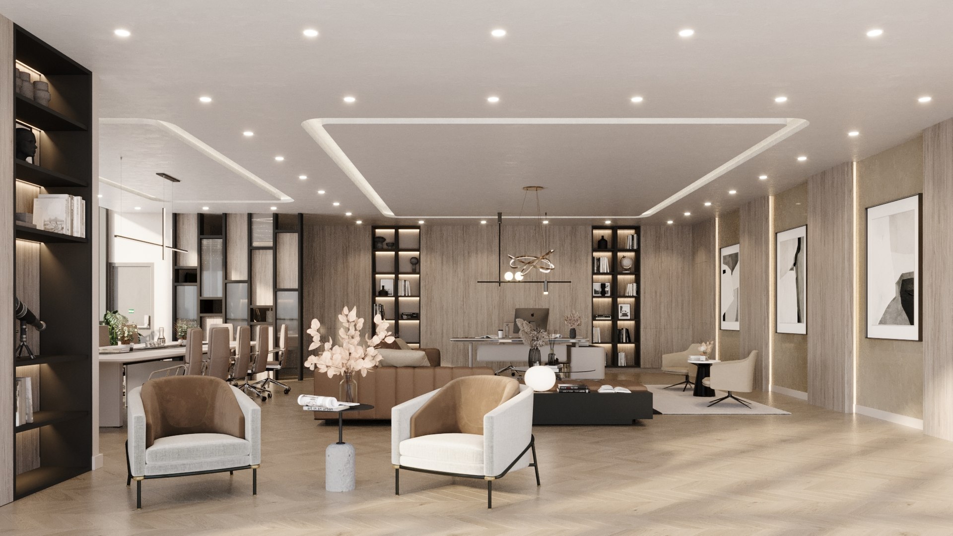 3D manager room model - TurboSquid 2168654