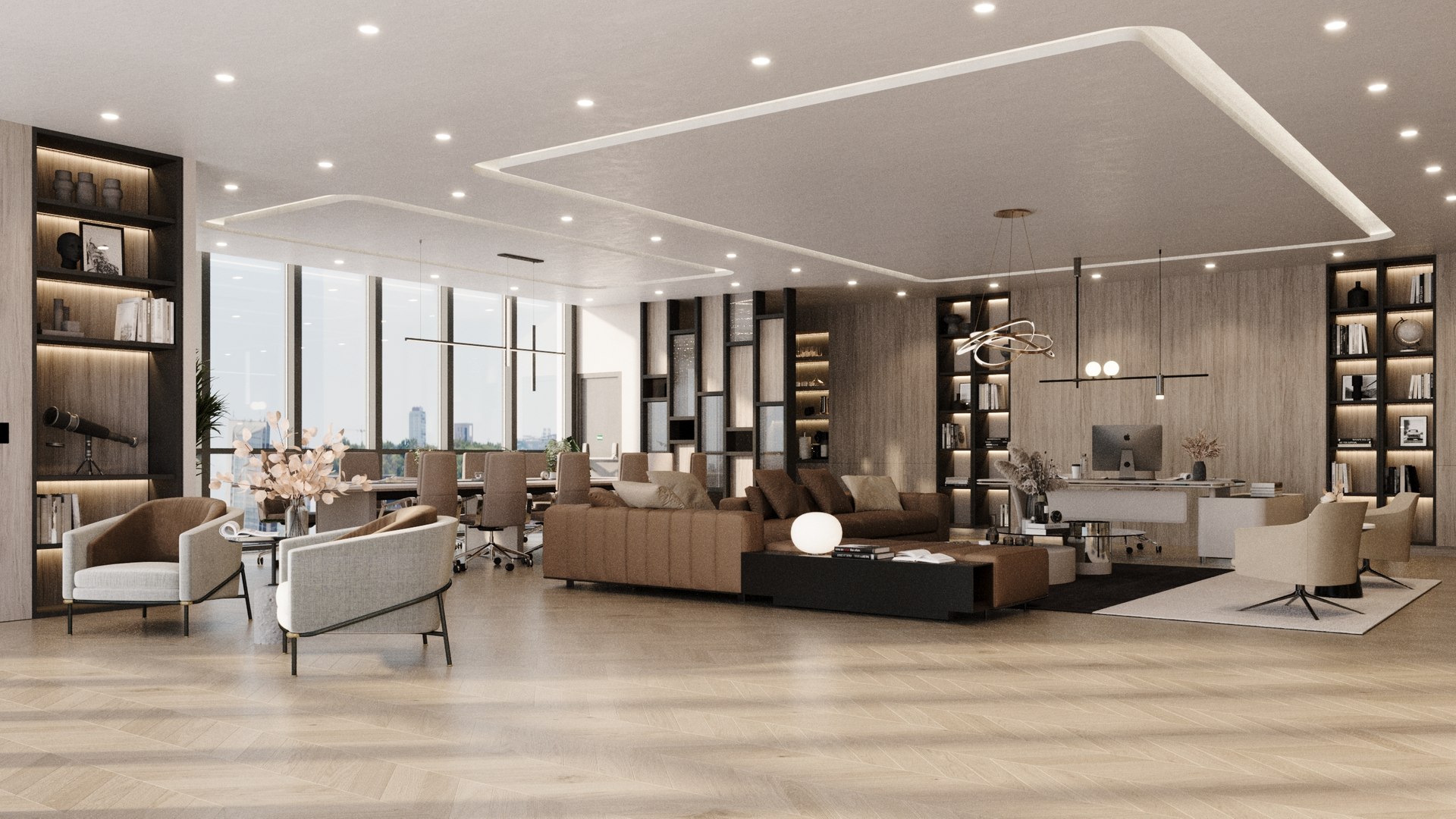 3D manager room model - TurboSquid 2168654