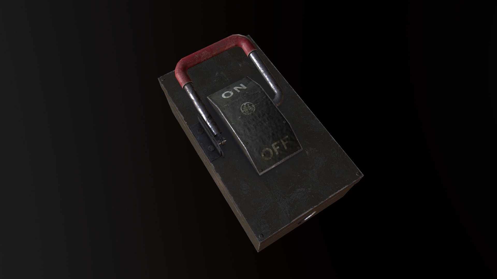 Industrial Power On - Off Switch 3D Model - TurboSquid 1748620