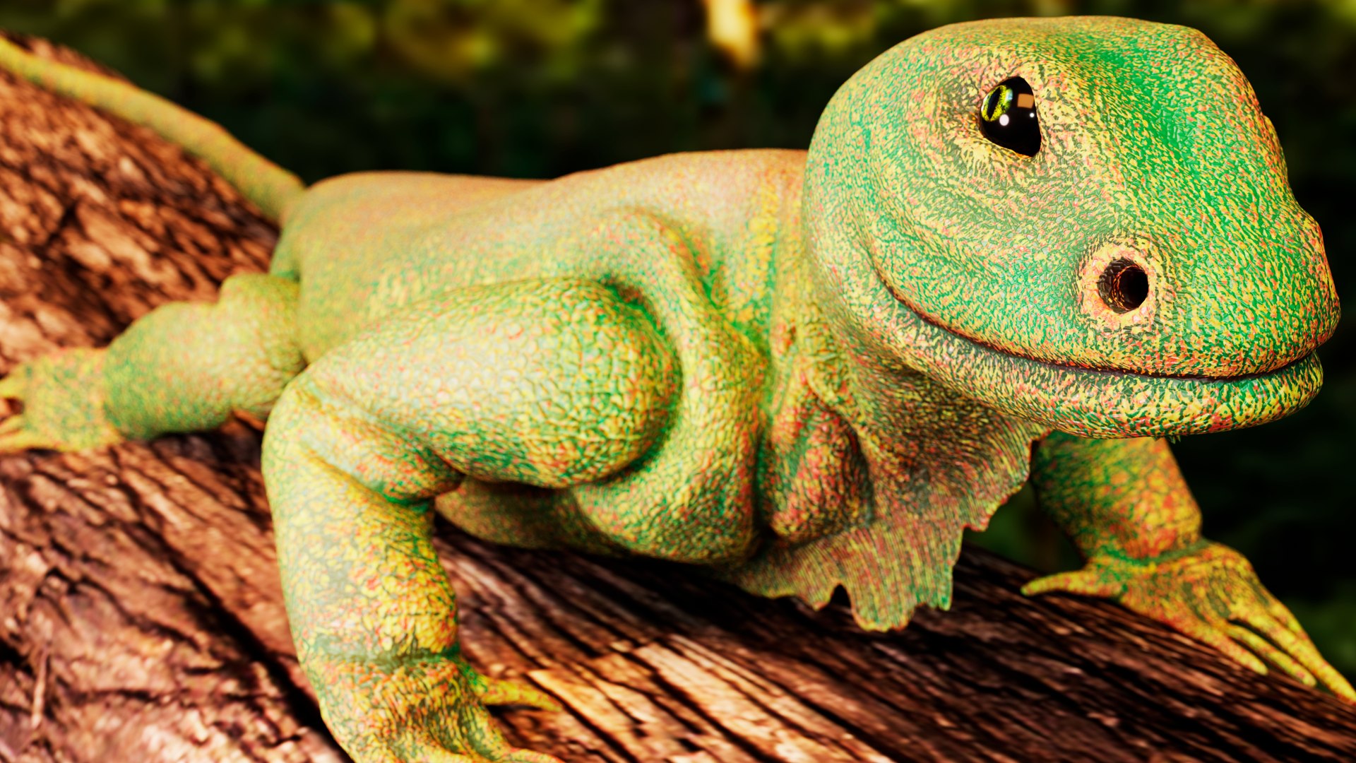 Lizard Model - TurboSquid 1860688