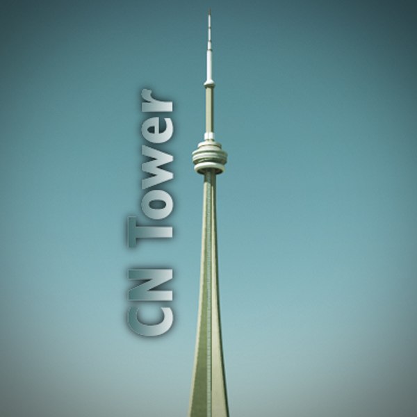 3D Cn-Tower Models | TurboSquid