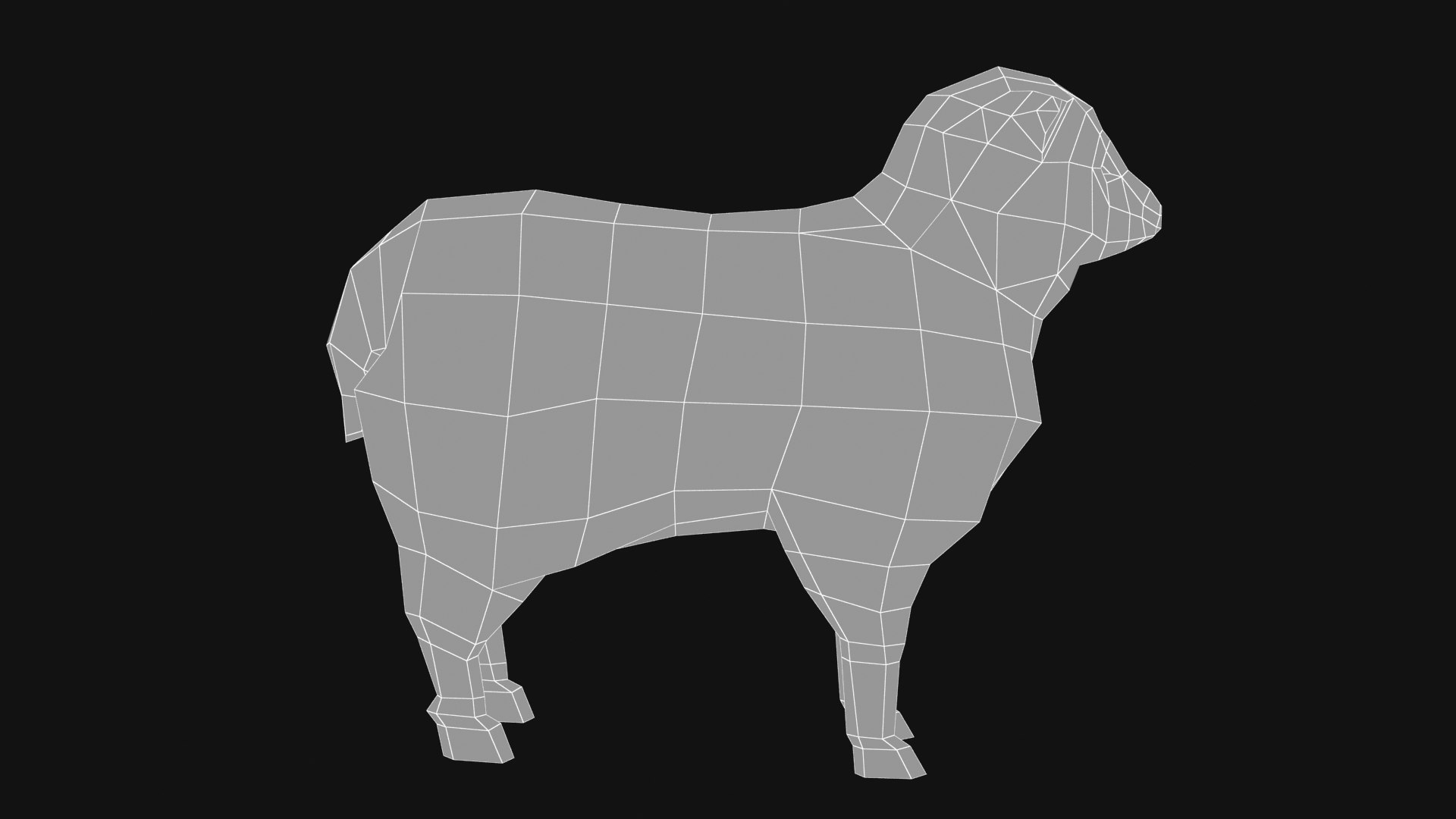 Animated Sheep 3D - TurboSquid 2264759