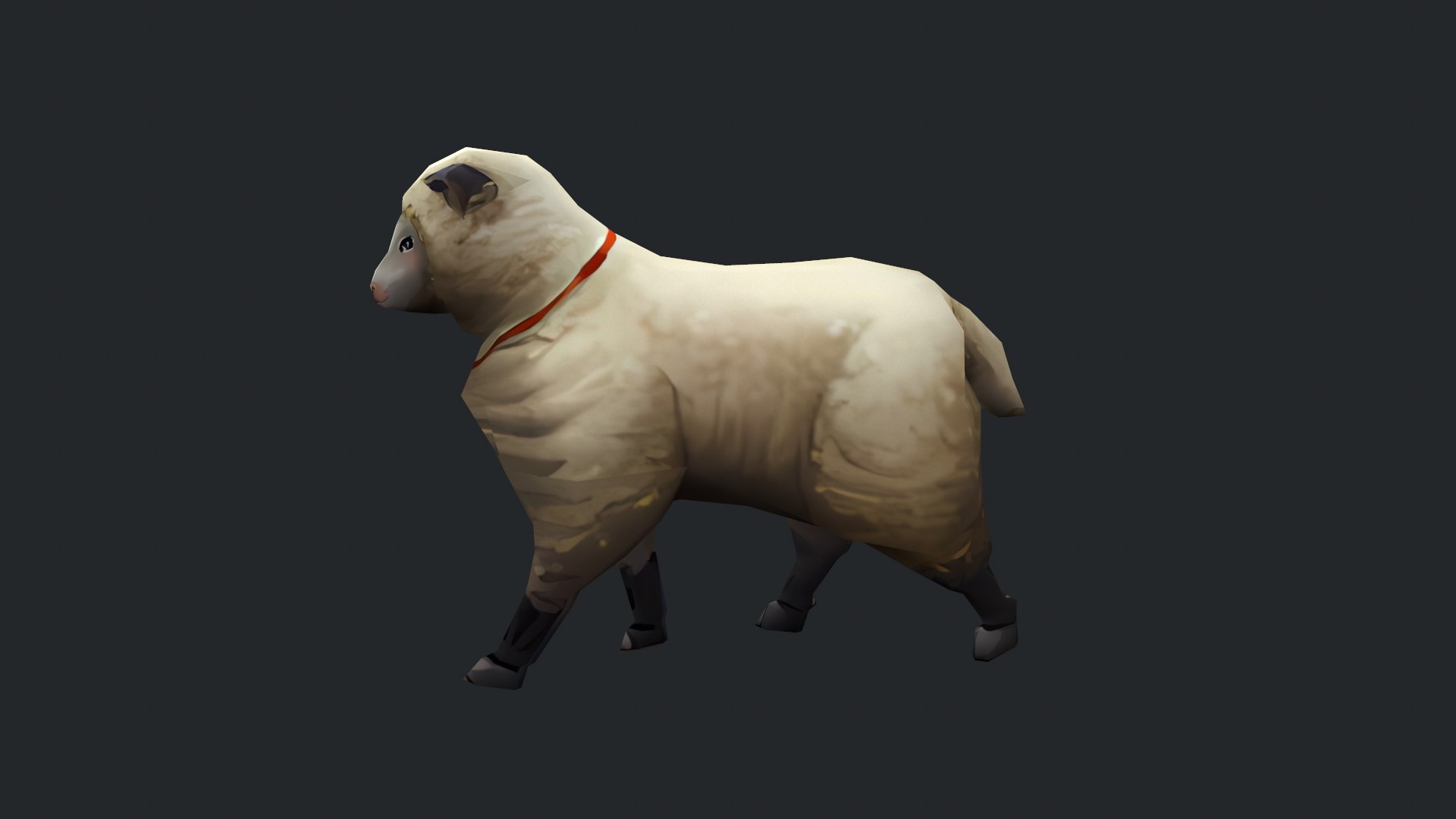 Animated Sheep 3D - TurboSquid 2264759