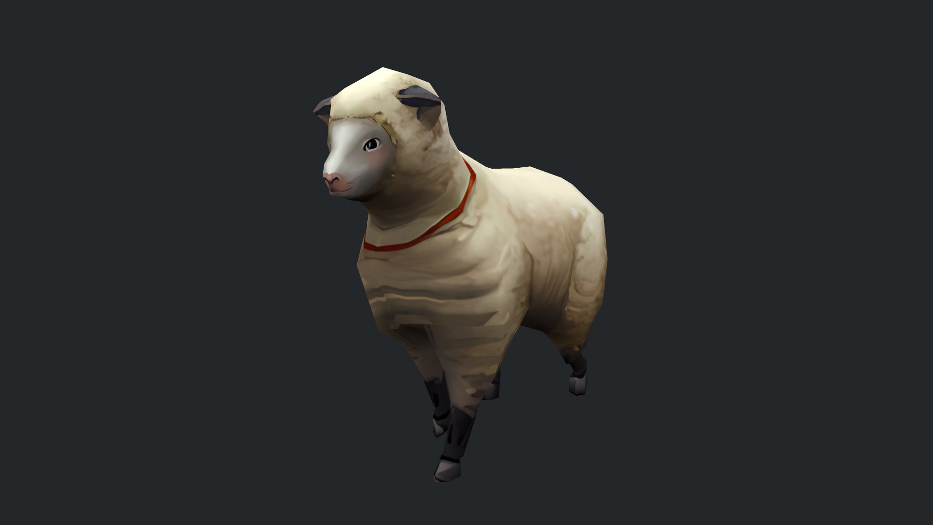 Animated Sheep 3D - TurboSquid 2264759